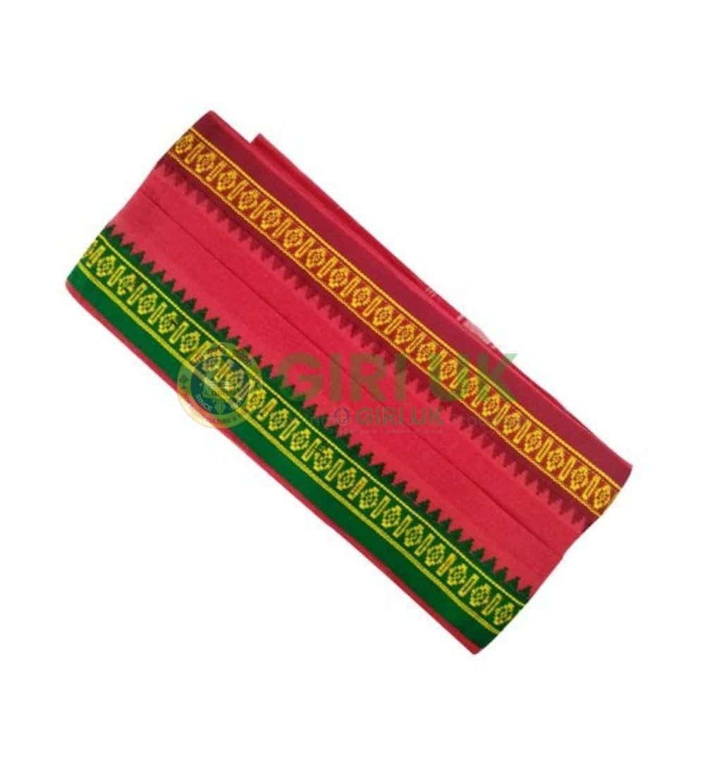 Buy a cotton angavastra for pooja rituals from Giri UK